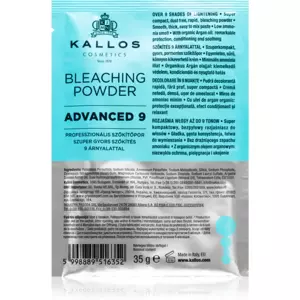 Kallos Bleaching Powder Advanced 9 zesvětlující a melírovací pudr 35 g ...